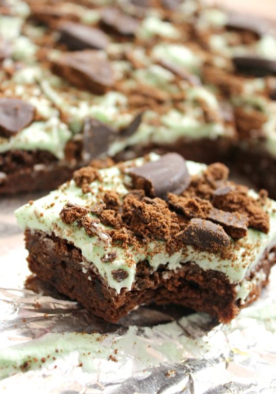 GS Thin Mint Brownie | Cake, Hope, & Love